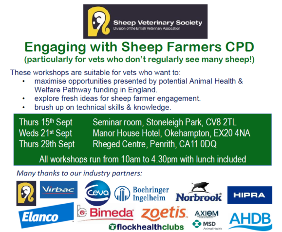 CPD for Vets - Engaging with Sheep Farmers (Stoneleigh) - Sheep ...